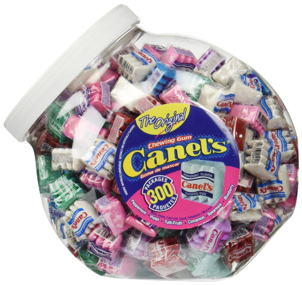 Canels The Original Chewing Gum 6 Flavors Assortment 300 Count Tub NET – wingsway
